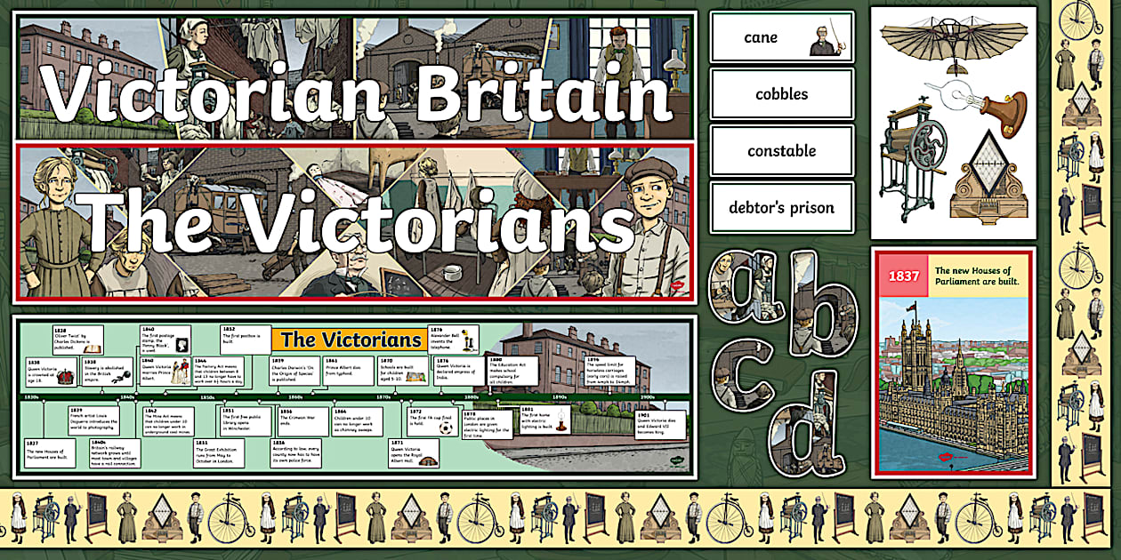 The Victorians Display Pack (teacher made) - Twinkl