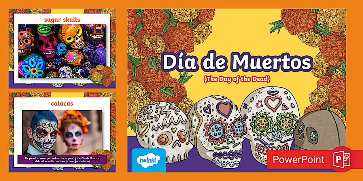 Mexican Day of the Dead Photo PowerPoint (Teacher-Made)