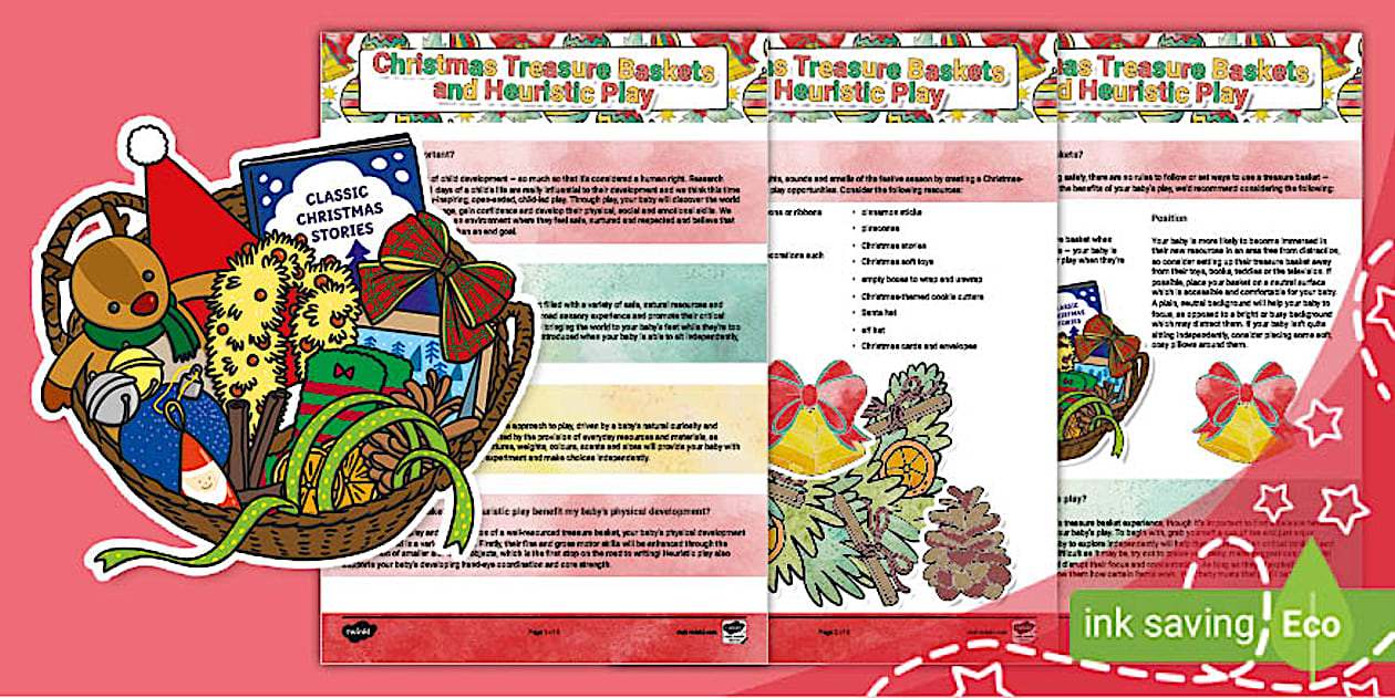 Christmas Treasure Baskets and Heuristic Play (Teacher-Made)