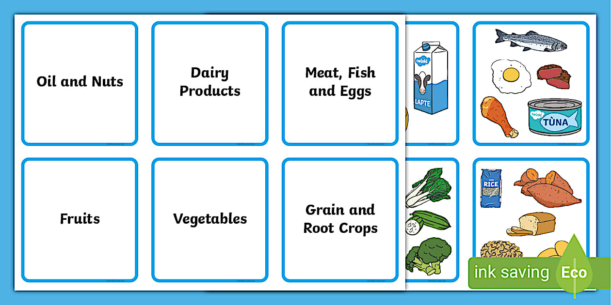 Taiwan Food Group Matching Cards
