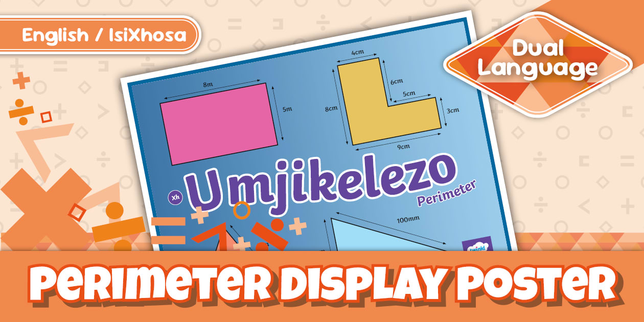 * NEW * Perimeter Display Poster isiXhosa/English CAPS Aligned