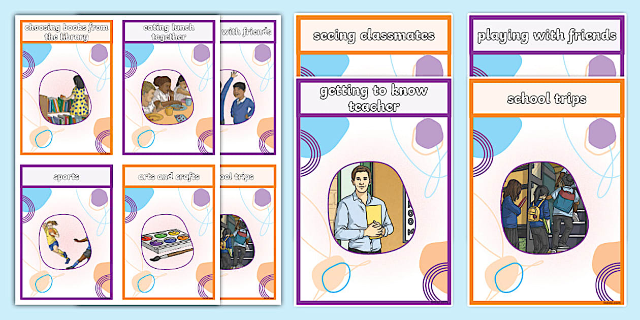 KS2 Things to Look Forward to This Year Flashcards - Twinkl