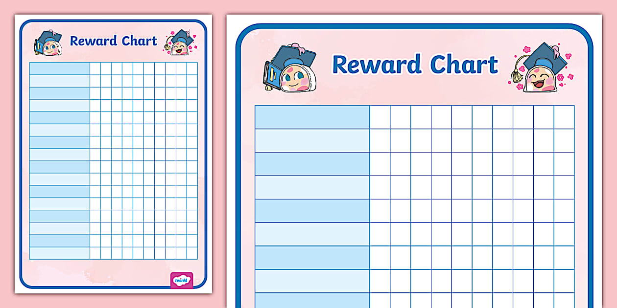 Reward Chart (Teacher-Made) - Twinkl