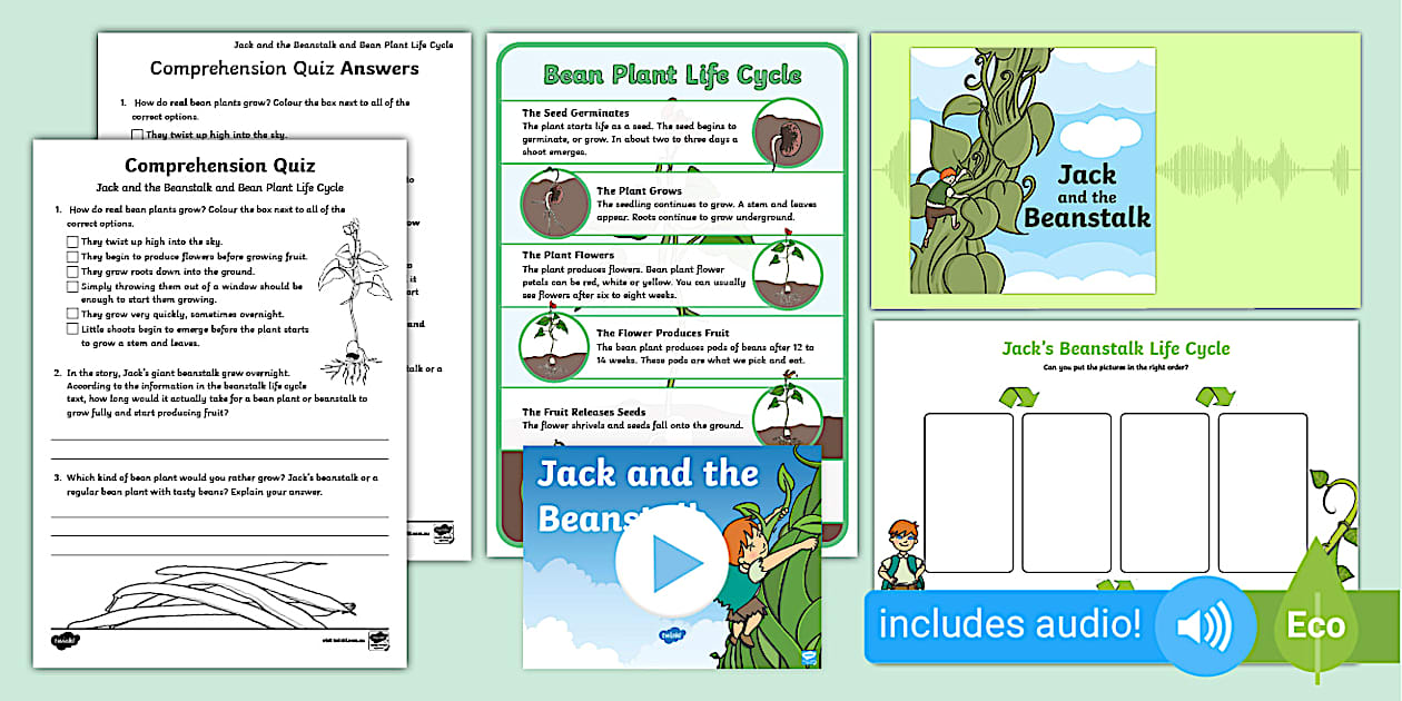 Fiction and Non-Fiction Text Pairs: Jack and the Beanstalk