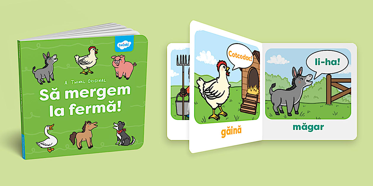 Să mergem la fermă! – eBook (teacher made) - Twinkl