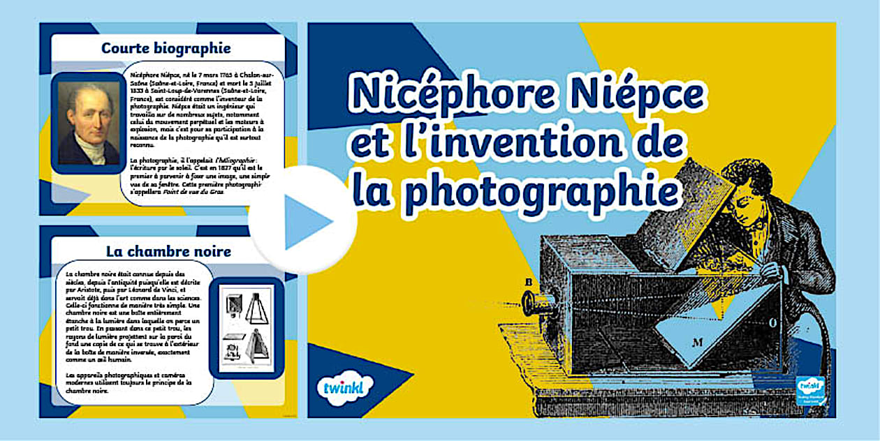 Nicéphore Niépce et l'invention de la photographie