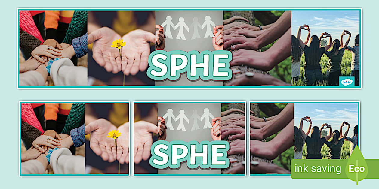SPHE Photo Display Banner (teacher made) - Twinkl