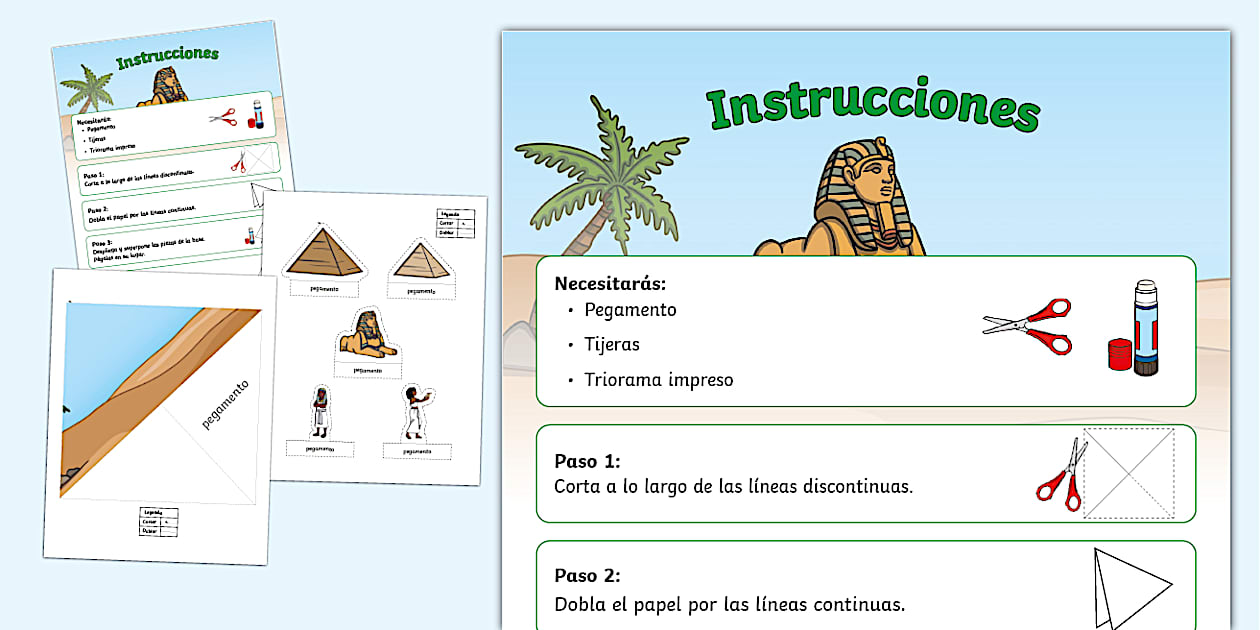 Triorama: El antiguo Egipto