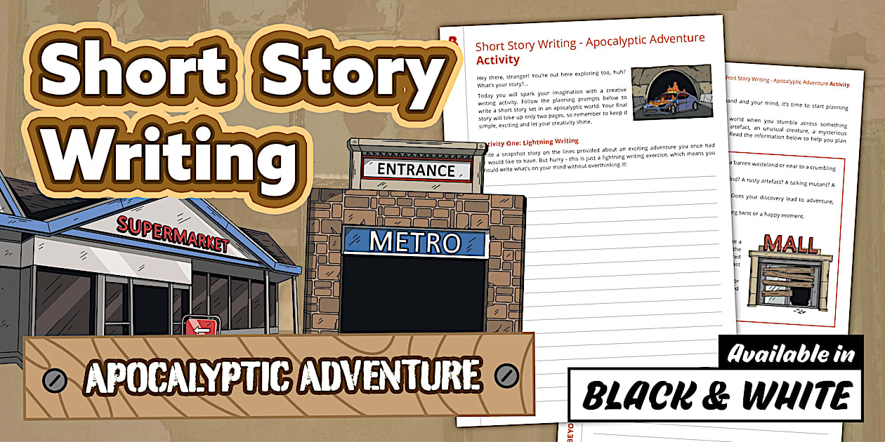 Short Story Writing - Apocalyptic Adventure Activity