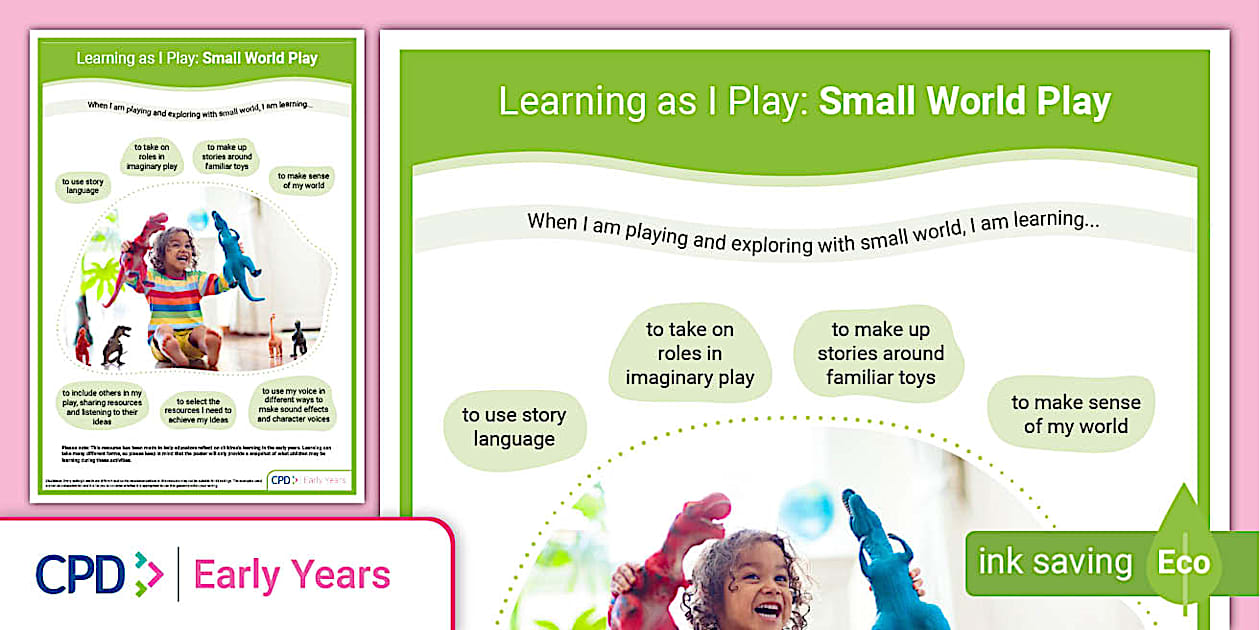 Learning as I Play: Small World Play | CPD | Early Years