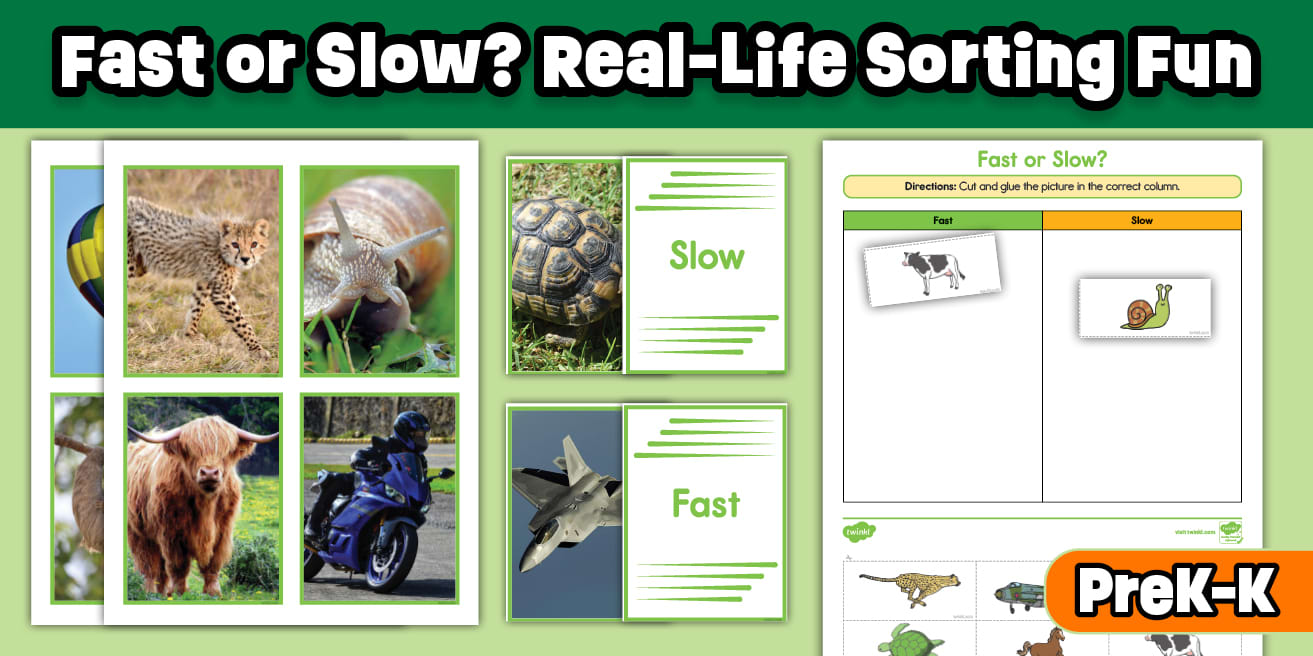 Fast or Slow? Real-Life Sorting Fun