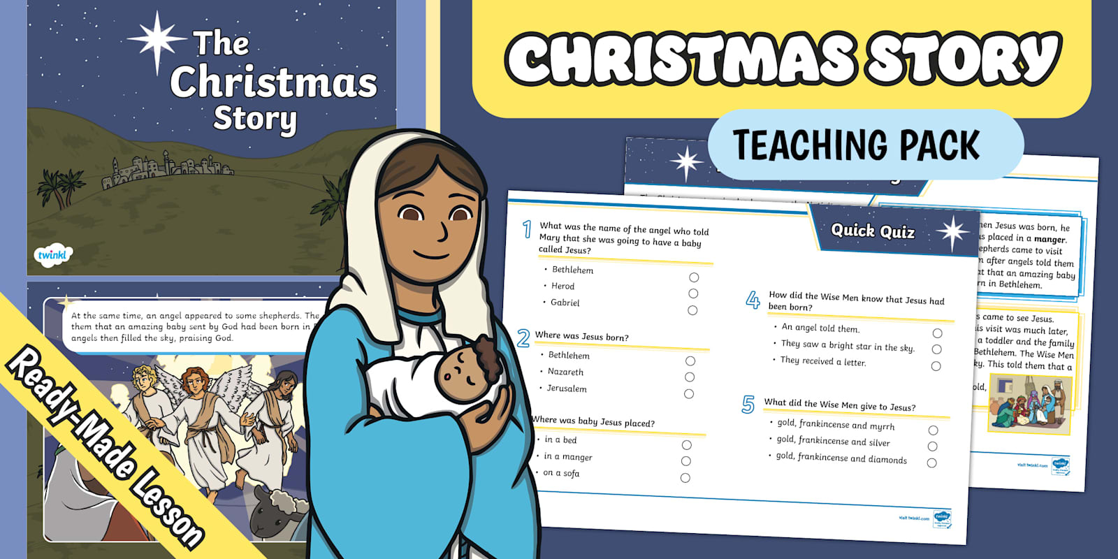 The Christmas Nativity Story PowerPoint