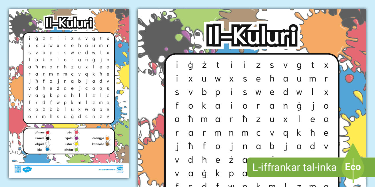 Tiftixa tal-Kliem: Il-Kuluri