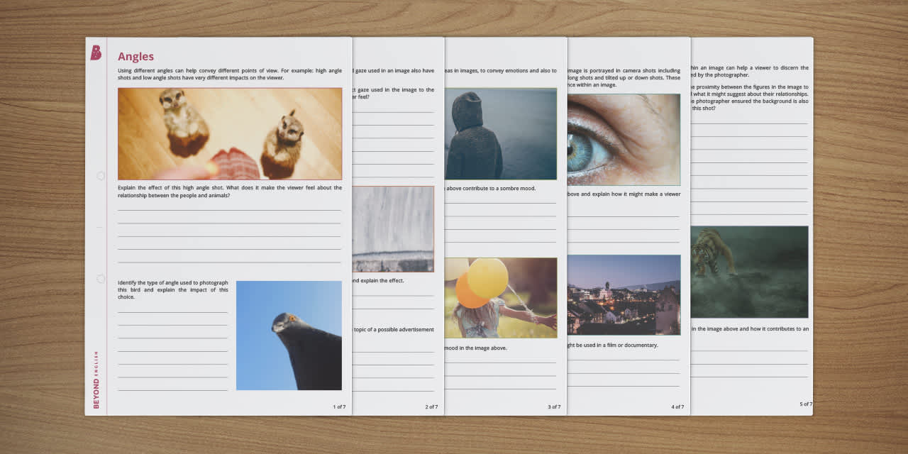 Visual Literacy Analysis and Techniques Worksheet