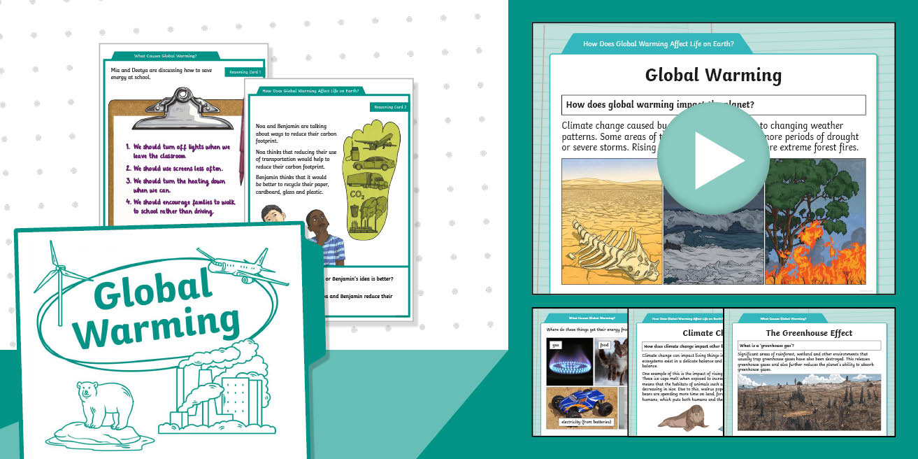 Stepping into Science: Year 5: Autumn: Block 3: Global Warming: Steps 1 ...