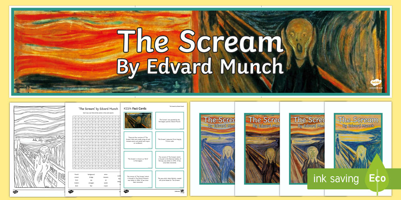 The Scream Lesson Pack - Who is Munch - Twinkl Art Resources