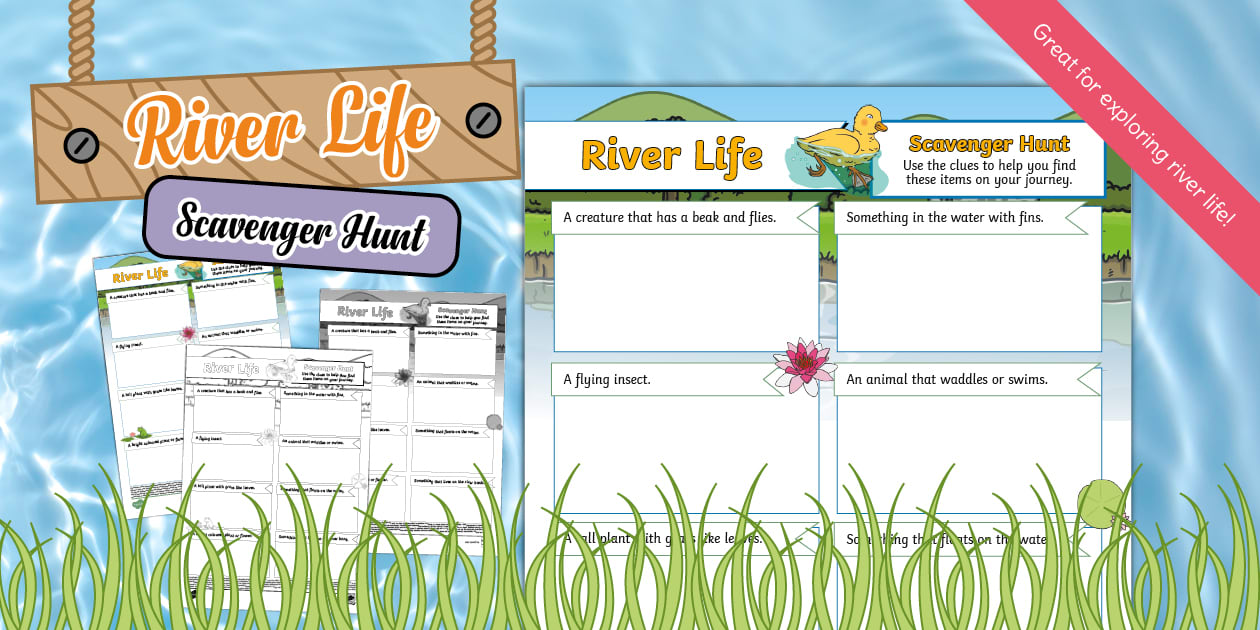 River Life Scavenger Hunt