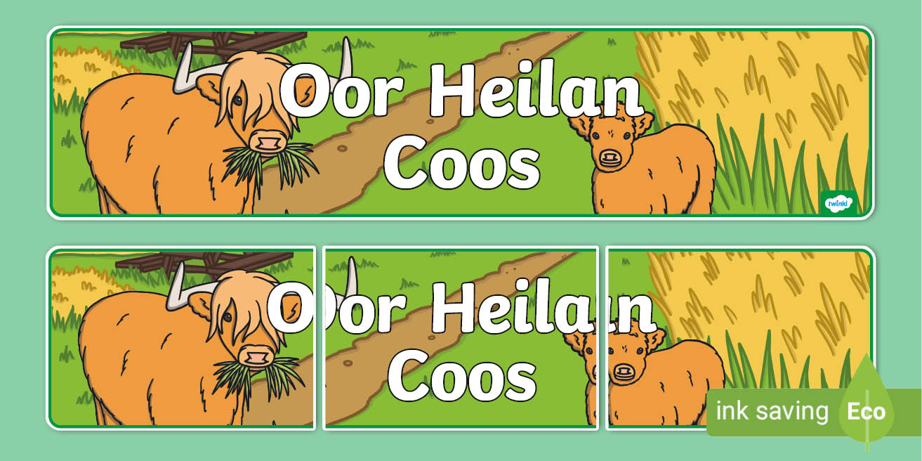 Oor Heilan Coo Poster