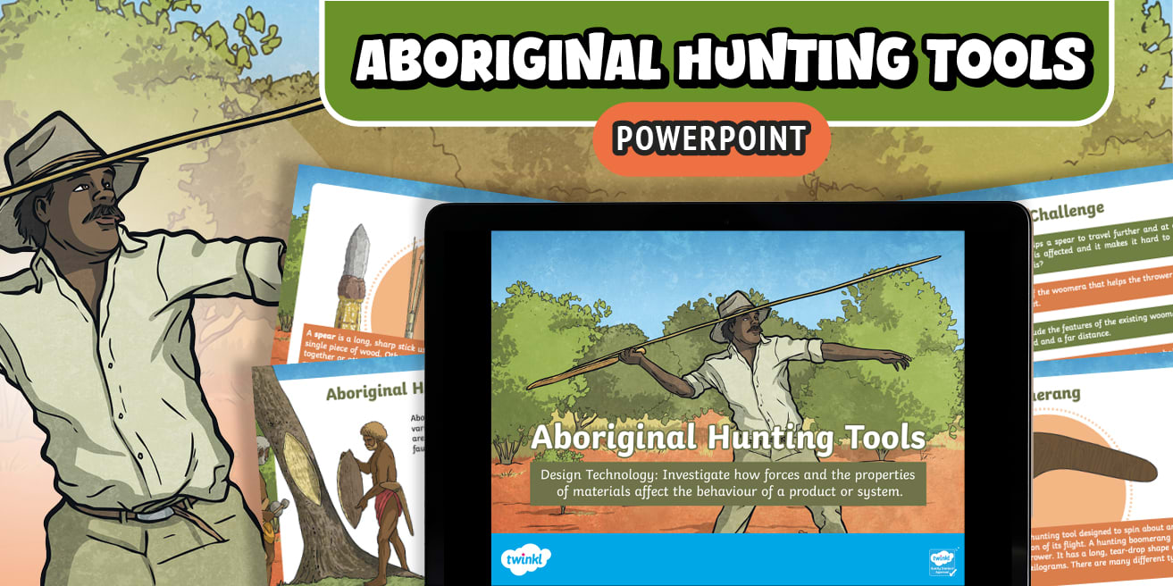 Aboriginal Hunting Tools PowerPoint