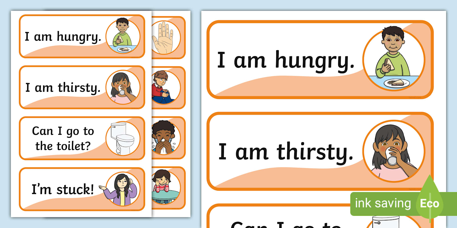 EAL Survival Vocabulary Cards