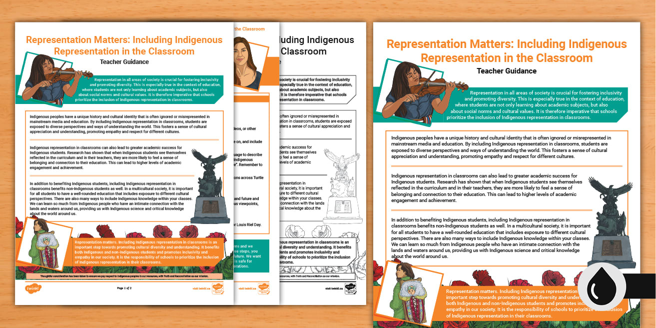Representation Matters: Including Indigenous Representation