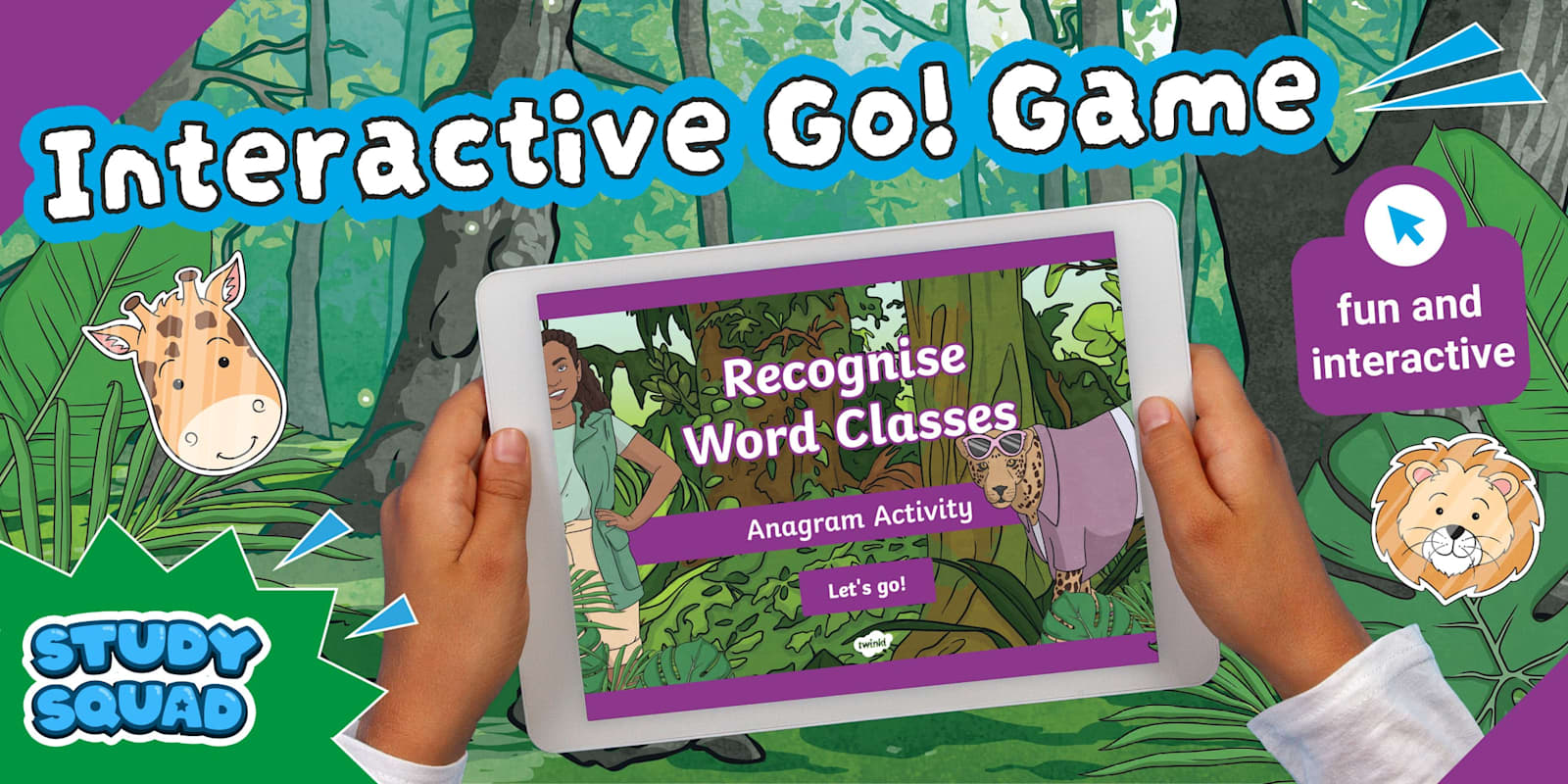 Recognise Word Classes KS2 English Anagram Activity