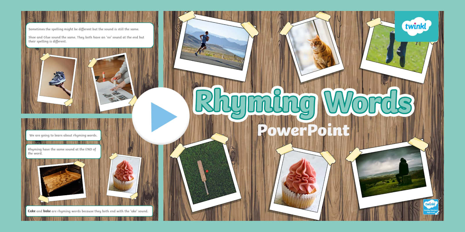 Rhyming Words PowerPoint (Inclusive Education)
