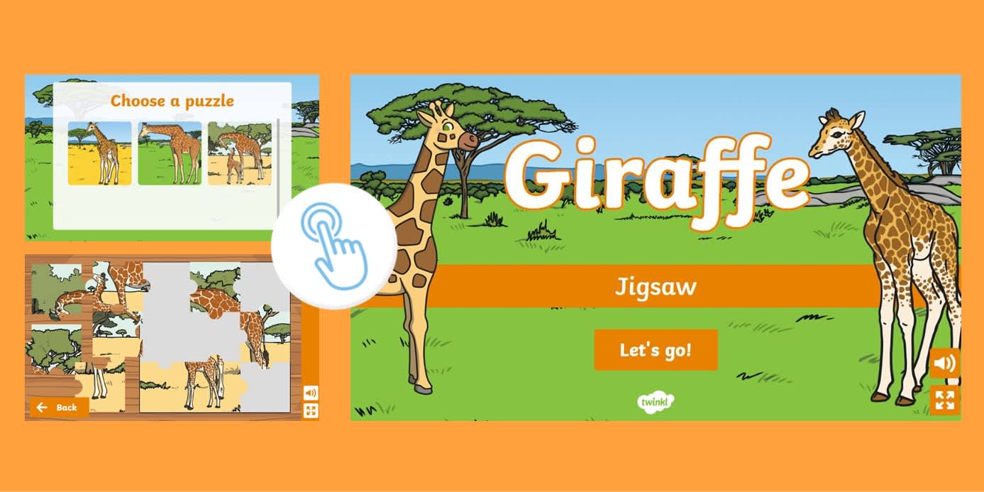 Giraffe Interactive Jigsaw