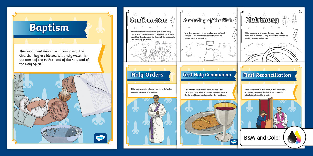 The Seven Sacrament Posters