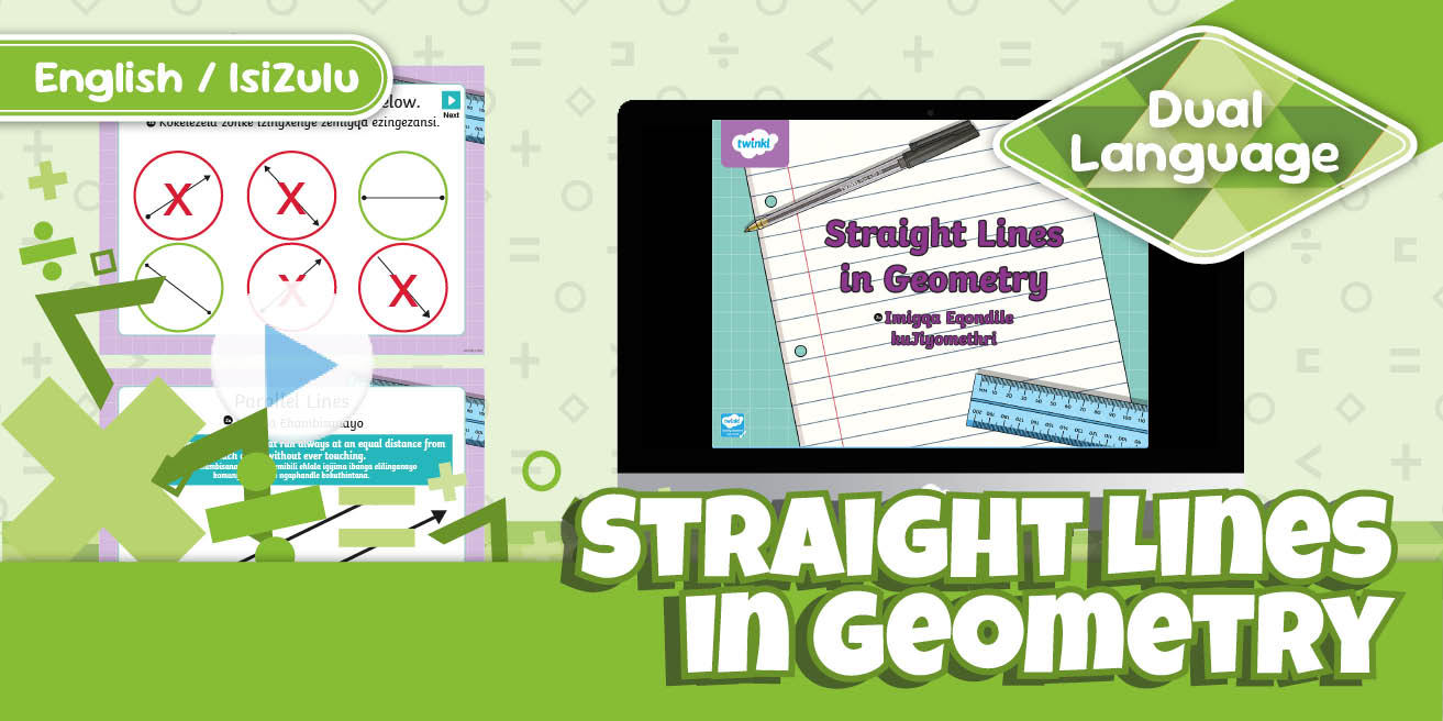 Grade 7 Maths - Term 4 - Straight Lines in Geometry - PowerPoint ...