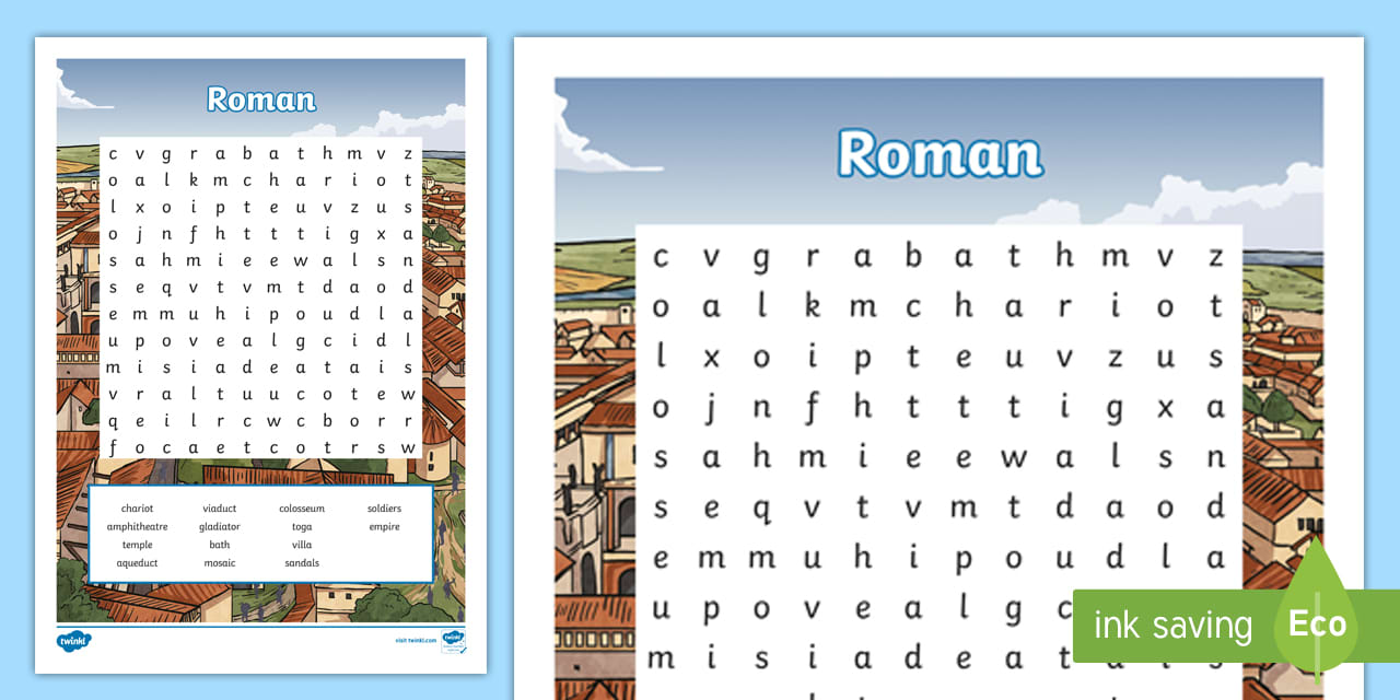 Roman Word Search