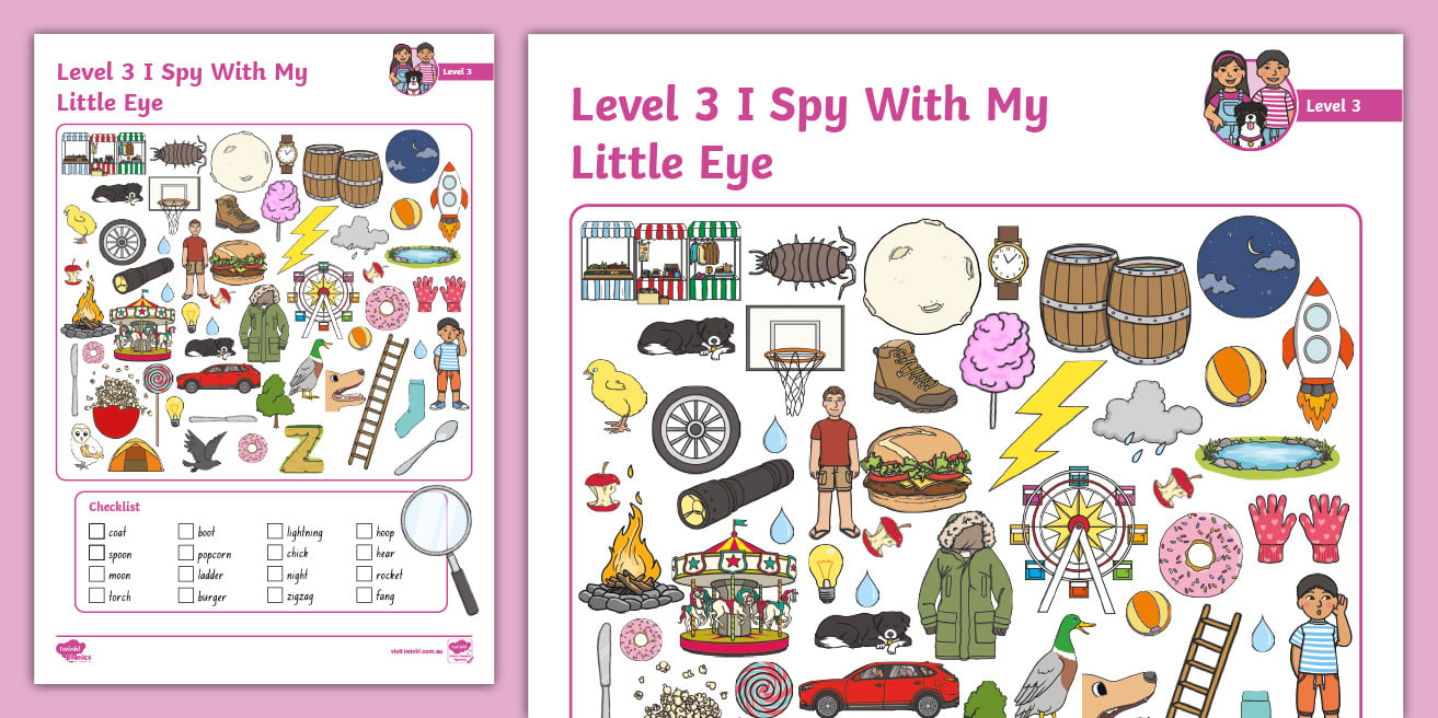 Level 3 I Spy With My Little Eye