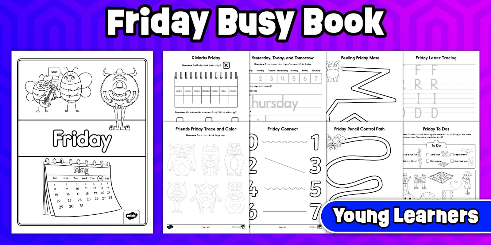 Friday Busy Book