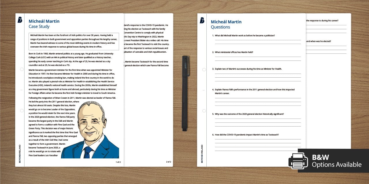Micheál Martin Case Study