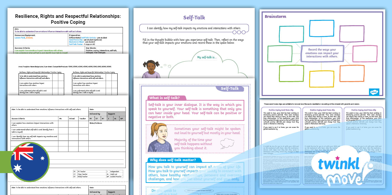 Year 6 Resilience, Rights and Respectful Relationships Positive Coping ...