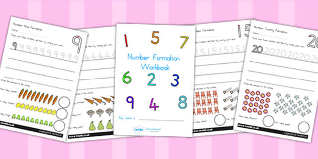 Numbers Writing Practice Sheets PDF | Primary Resources