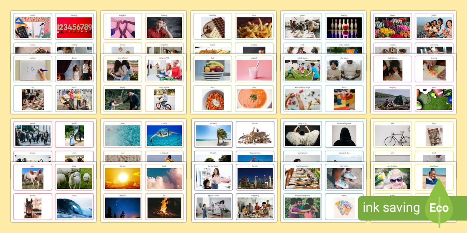 Inclusion Writing Prompt Flashcards