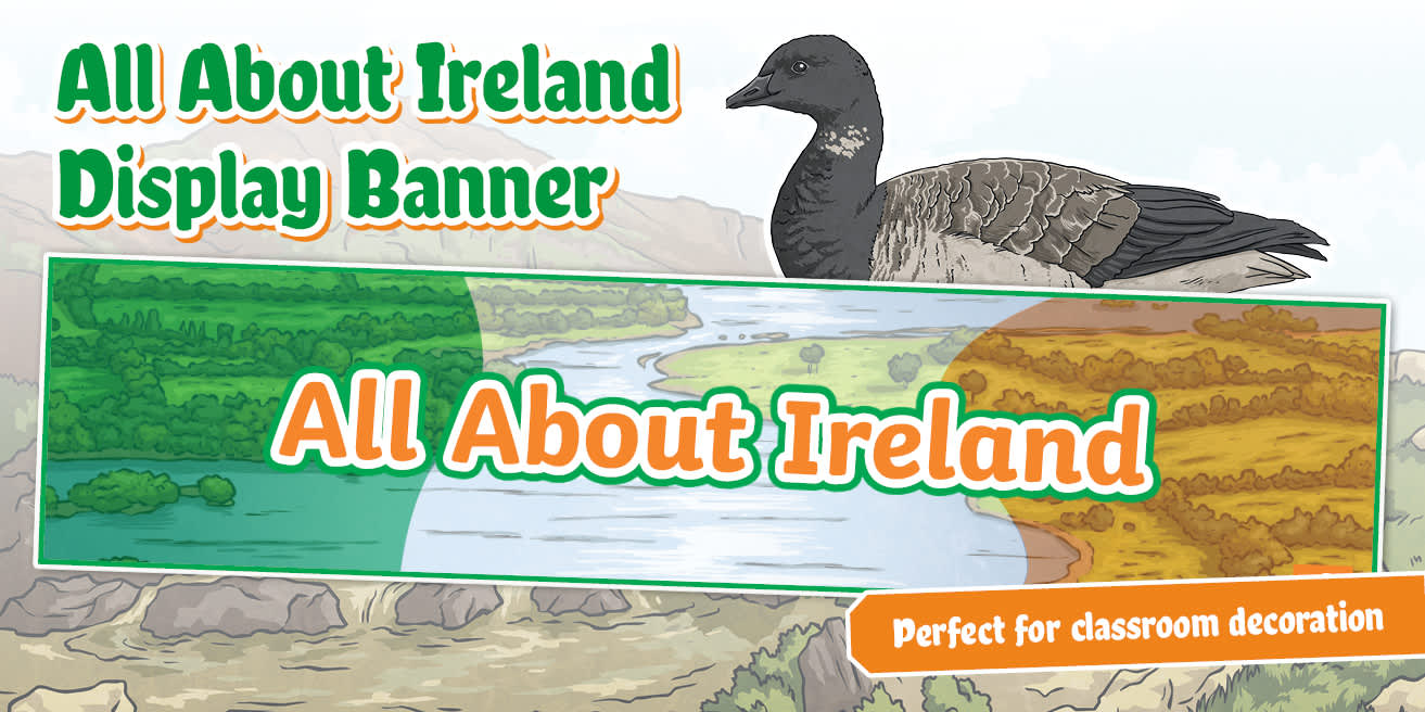 All About Ireland Display Banner
