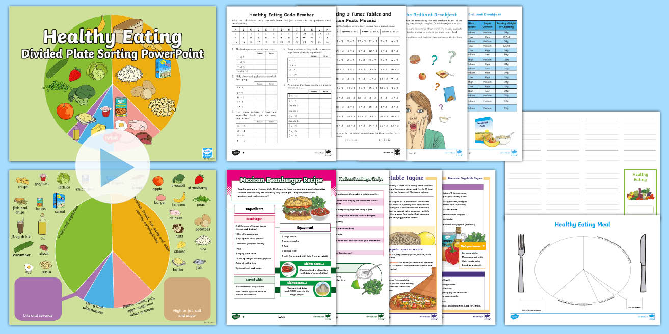 Years 3-6 Healthy Eating Activity Pack