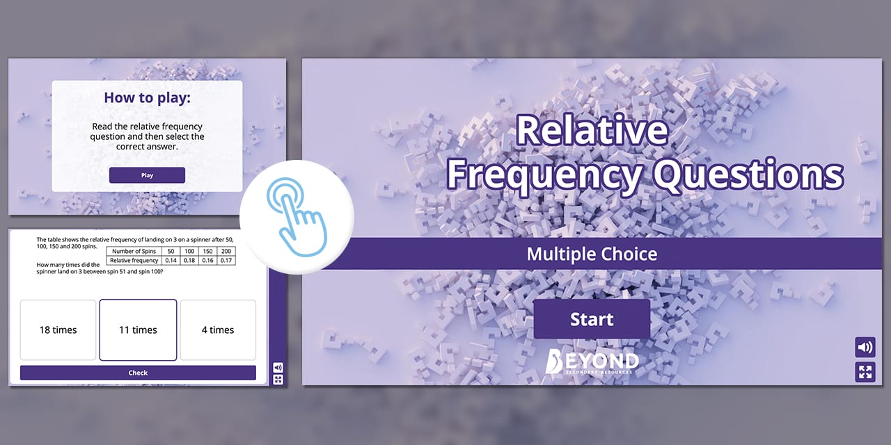 Relative Frequency Questions