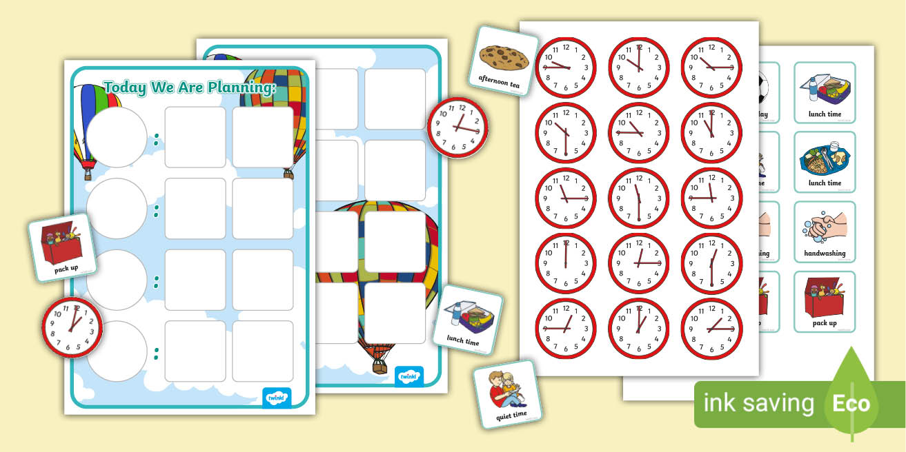 Simple Visual Toddler Room Routine Resource Pack | Twinkl