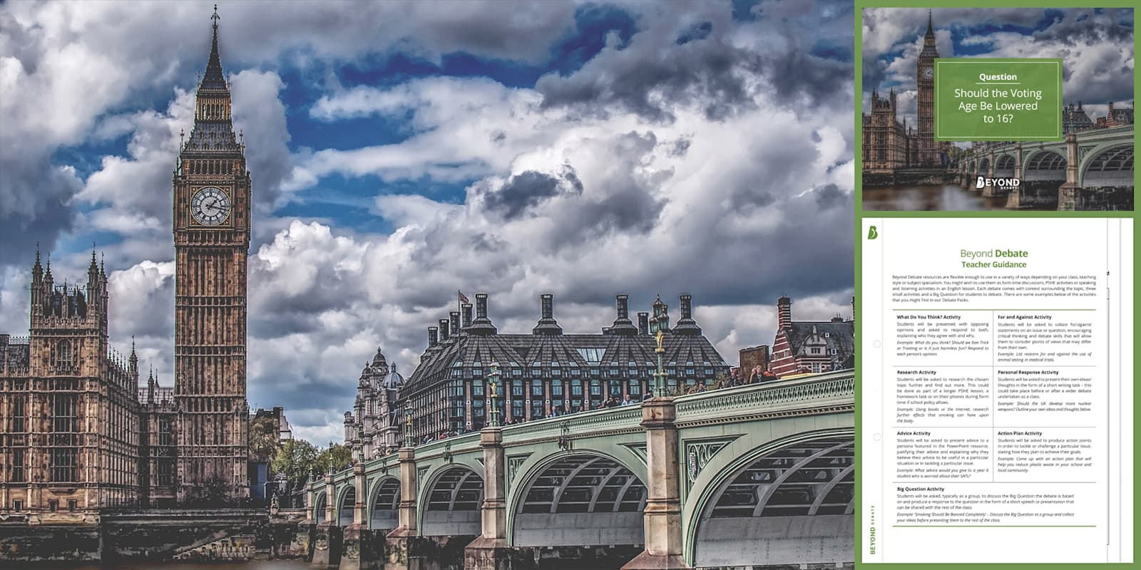 Should the Voting Age Be Lowered to 16? Debate Topic Pack