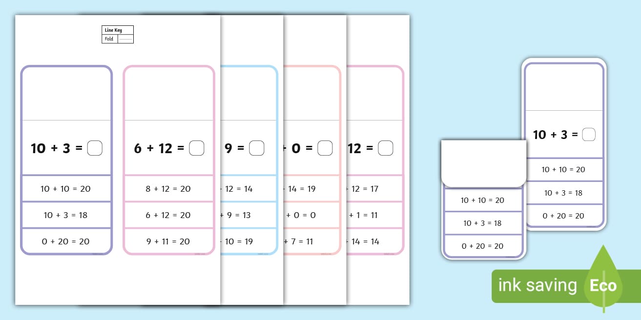 Prove It! Addition to 20 Maths Activity