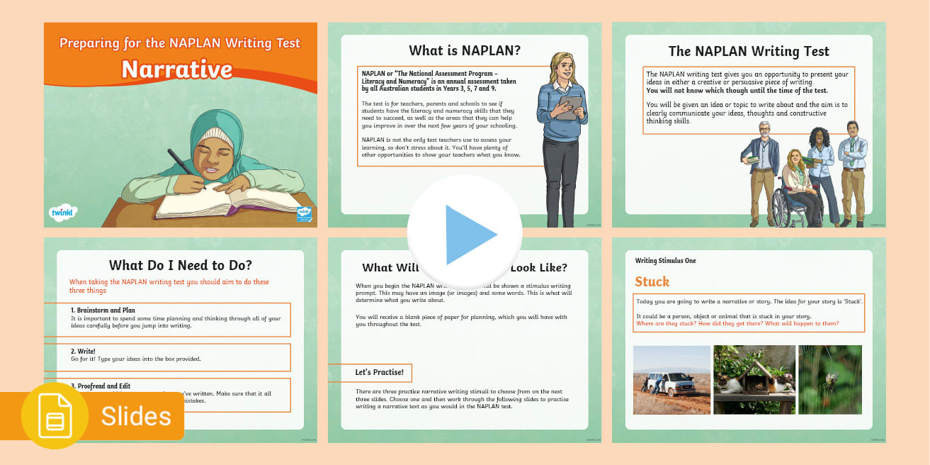 NAPLAN Narrative Writing Presentation | Primary Resources