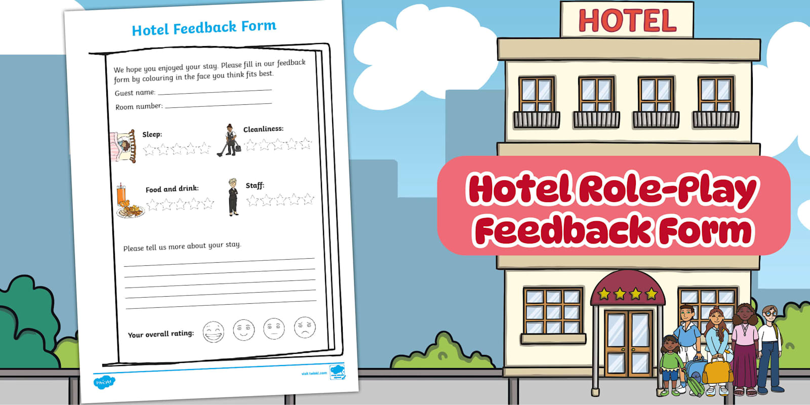 Hotel Role-Play Feedback Form
