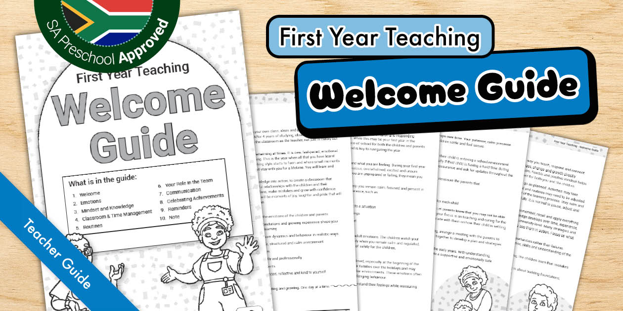 Preschool: First Year Teaching- Welcome Guide