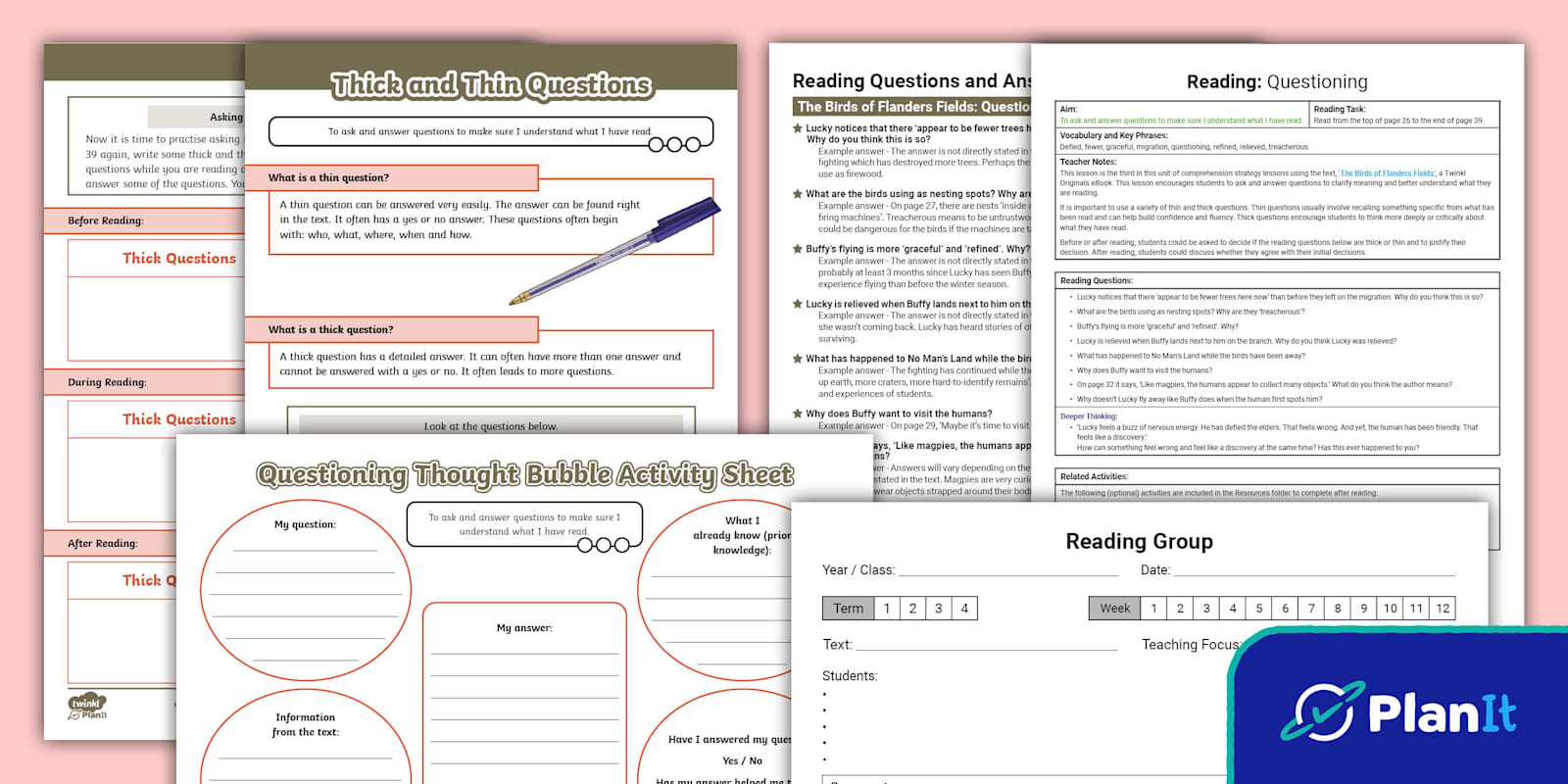 Years 5-6 Reading: The Birds of Flanders Fields Lesson 3