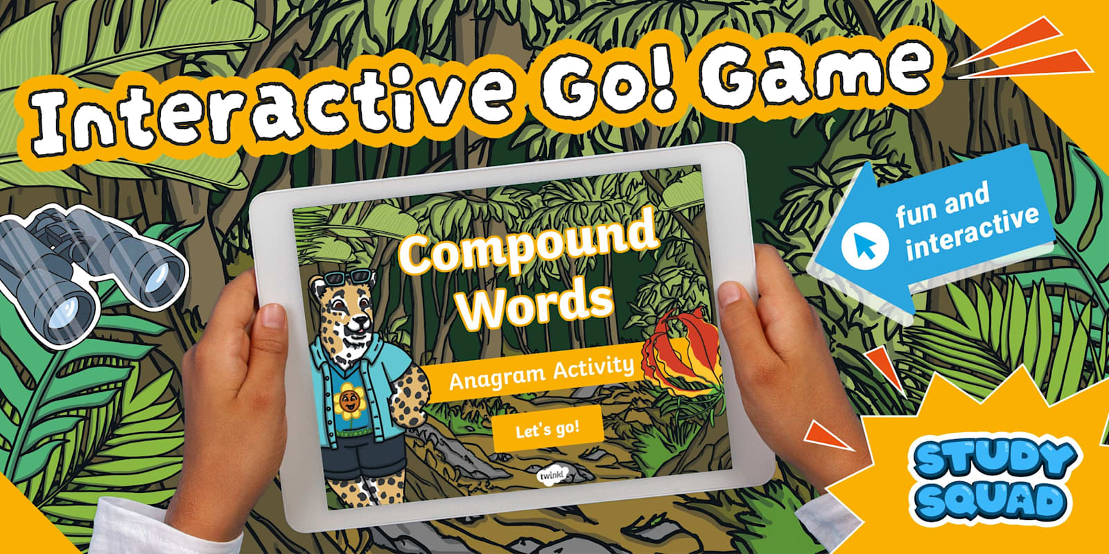 KS1 English Compound Word Anagram Game