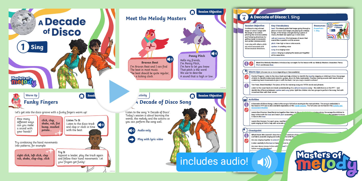 Year 4 A Decade of Disco Session 1