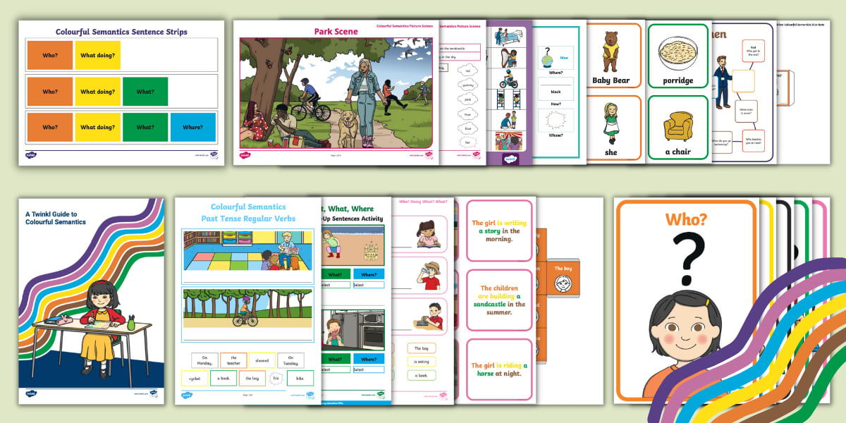 The Ultimate Colourful Semantics Resource Pack